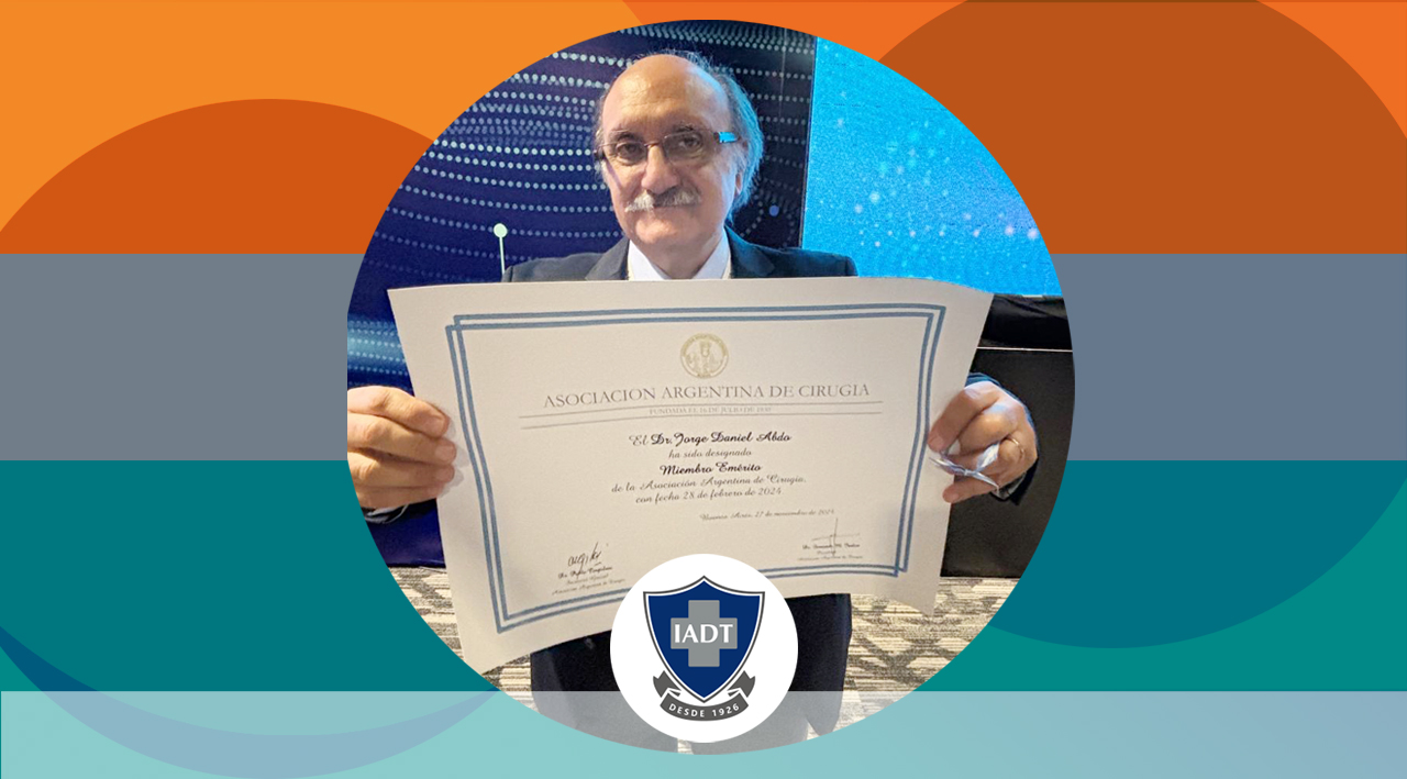 Felicitamos al Dr. Jorge Daniel Abdo | Miembro Emérito de la Asociación ...